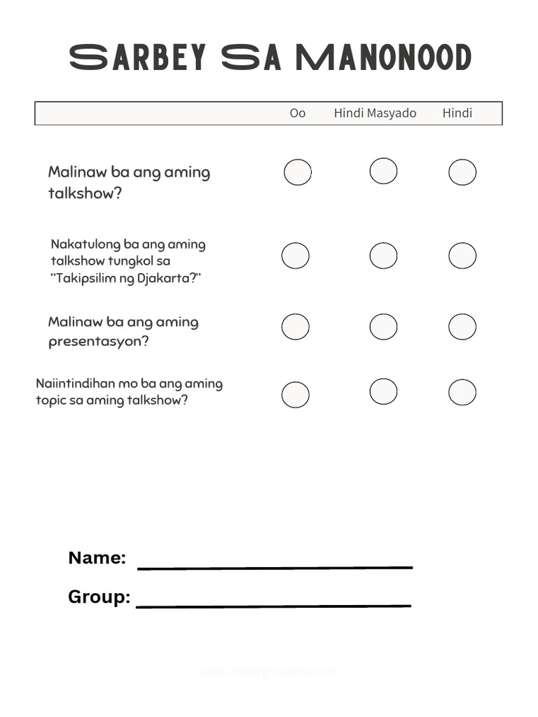Beige Minimalist Customer Feedback and Survey Form PDF | PDF