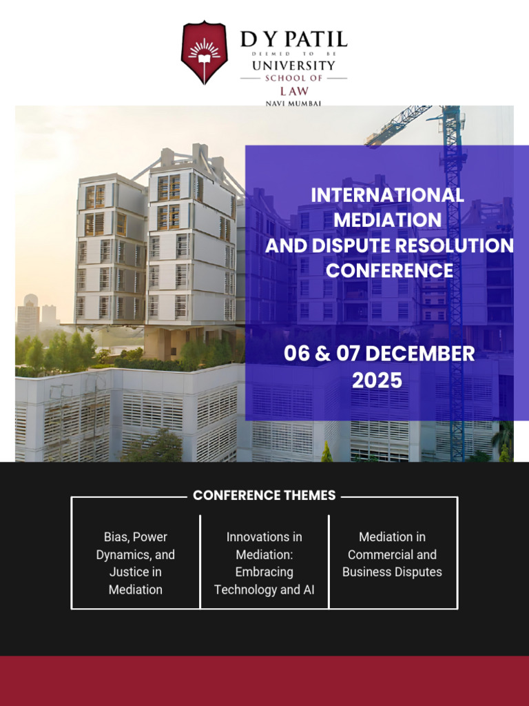 Mediation Conference Schedule | PDF