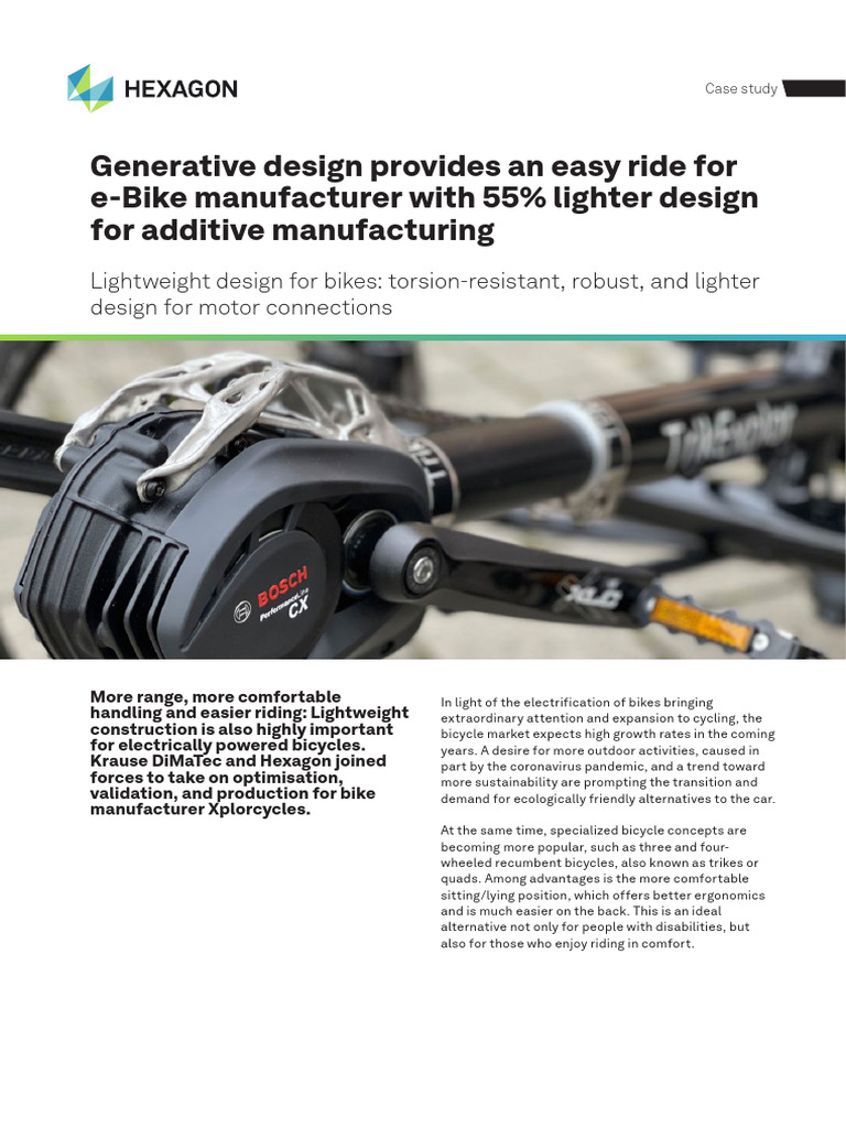 EMEA UK 2022 D E Generative Design Provides An Easy Ride en Case Study ...