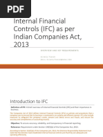 IFC Testing: Step-by-Step Guide | PDF | Internal Control | Audit