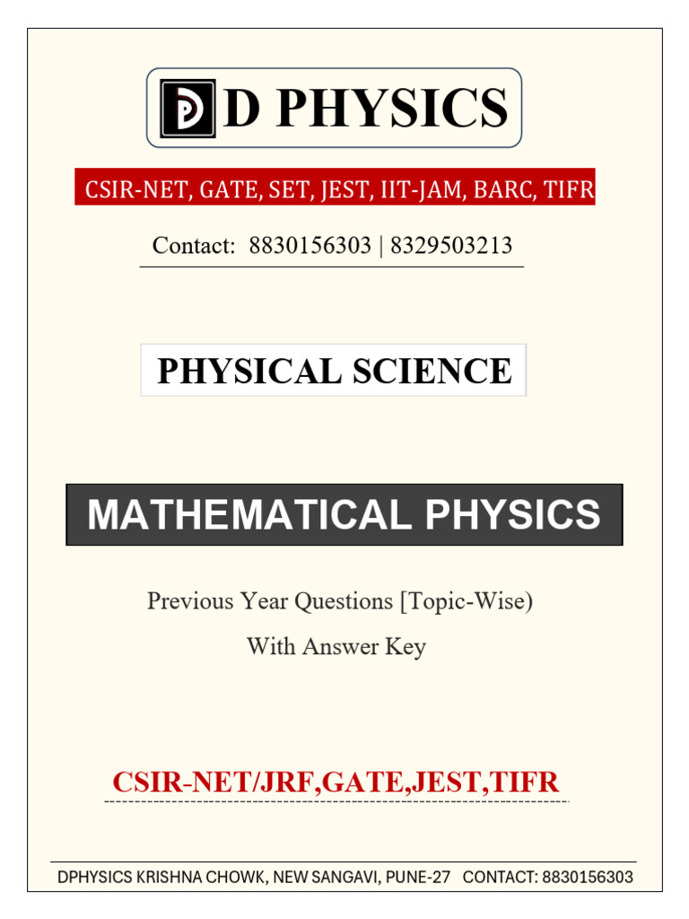 D Physics: Physical Science | PDF | Functions And Mappings ...