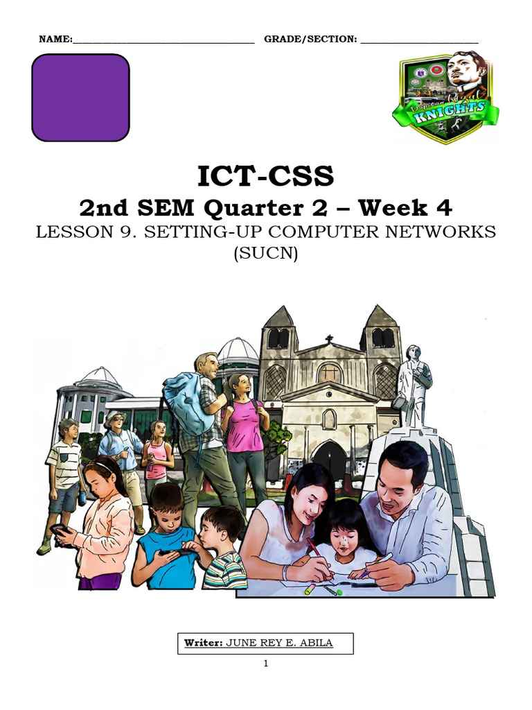 Css11 2ndsem q2m4 Setting-Up Computer Networks v1 | PDF | Optical Fiber | Personal Protective ...