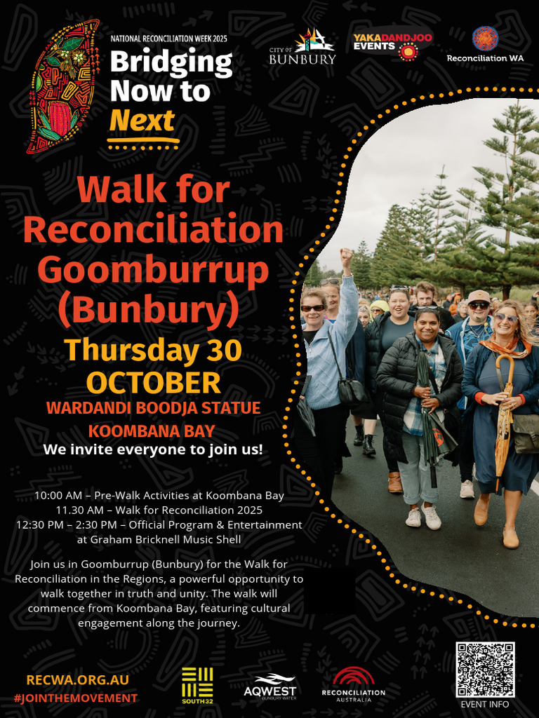 Flyer - Walk For Reconciliation Goomburrup 2025 | PDF