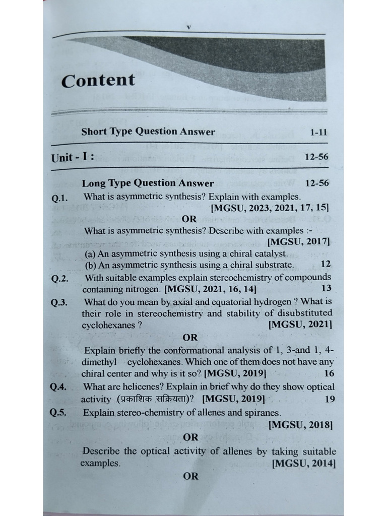 Chem - Unit 1 | PDF