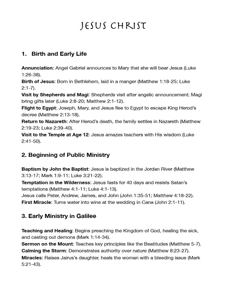 Temptation of Jesus in the Wilderness | PDF | Gospel Of Matthew | Jesus