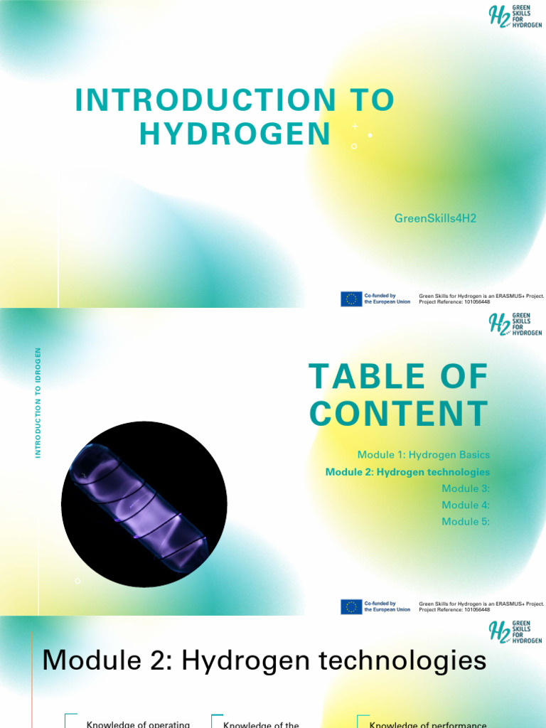 Introduction to Hydrogen | PDF | Hydrogen | Electrochemistry