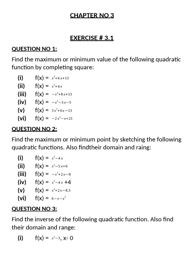 Chapter No 3 | PDF | Speed | Mathematical Relations