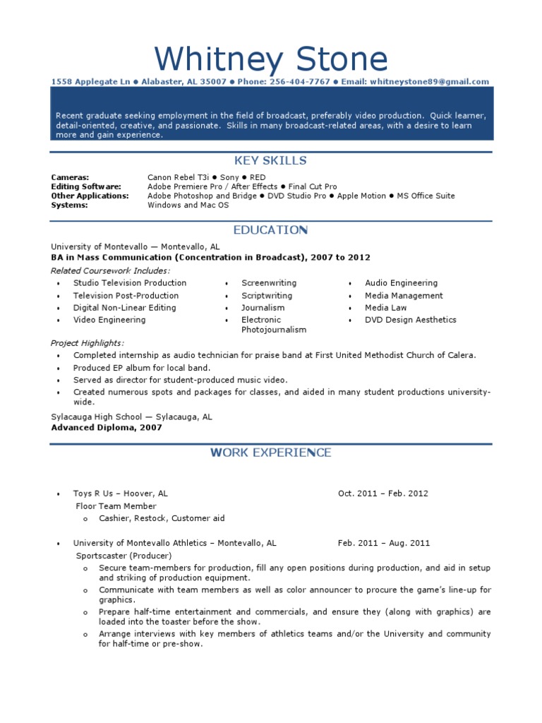 Whitney Stone | PDF | Software | Media Technology