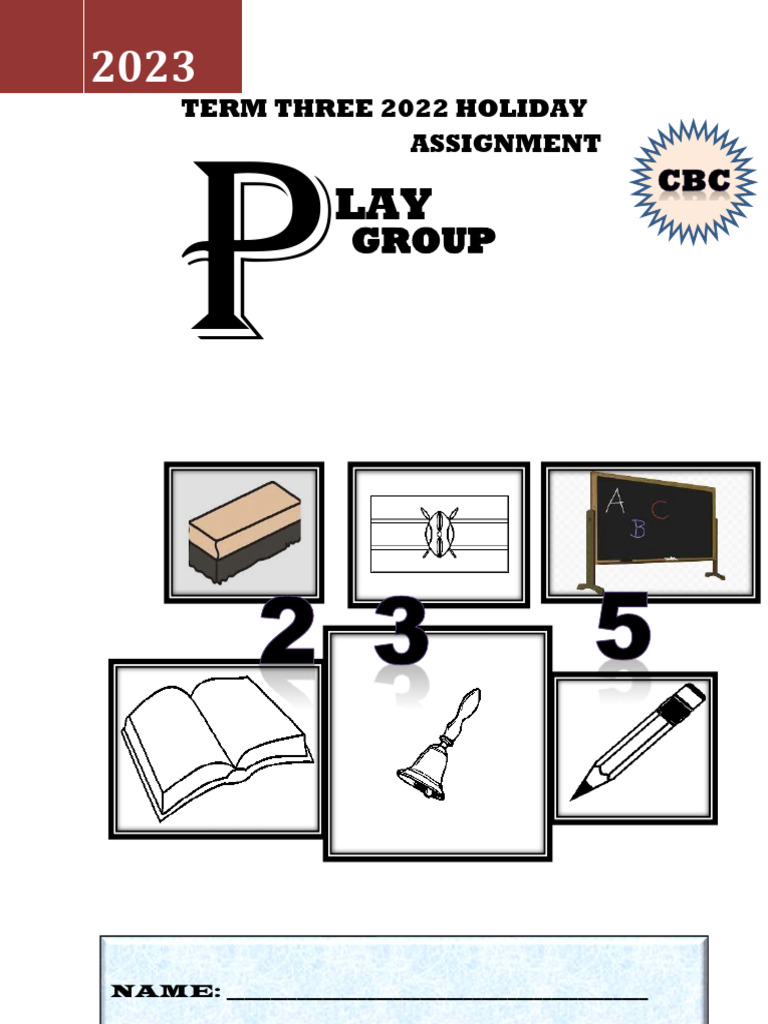 Holiday Assignment: Math & Language Activities | PDF