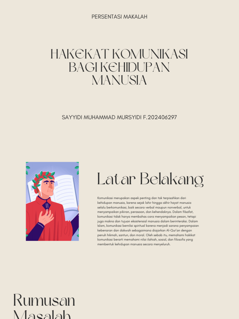 Hakekat Komunikasi dalam Islam | PDF