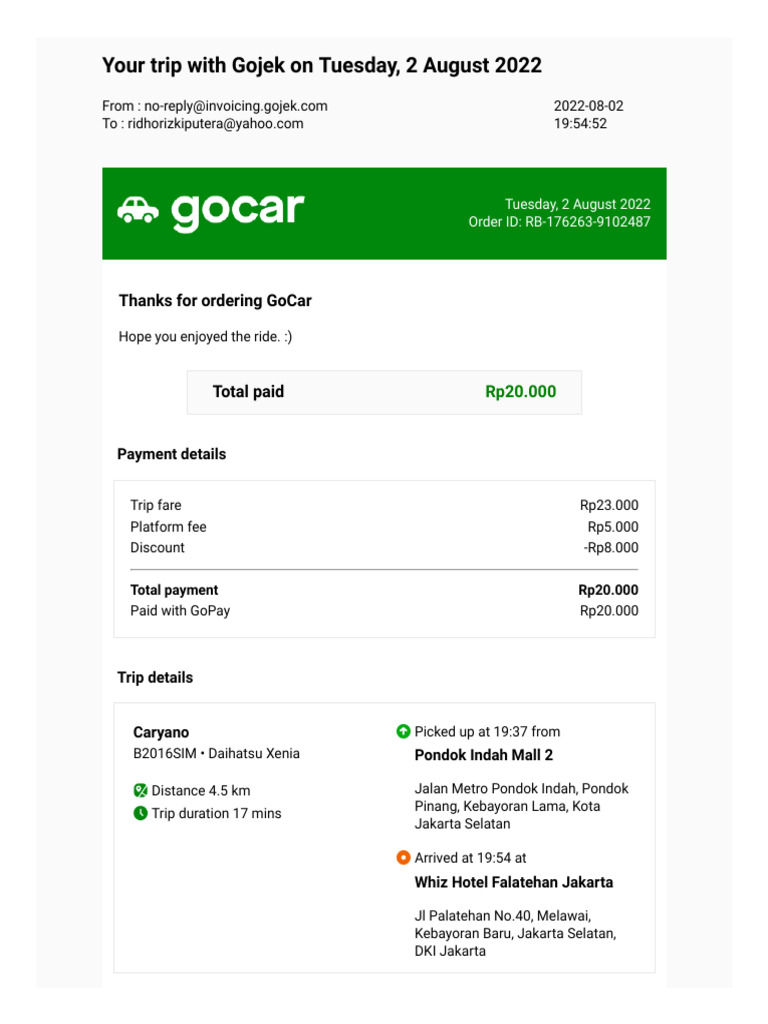 Gojek | PDF