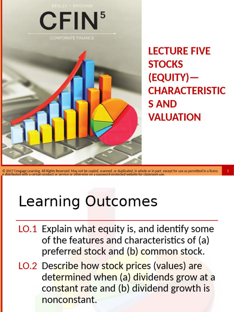 Lecture 5 - Stocks (Equity), Characteristics and Valuation | PDF ...