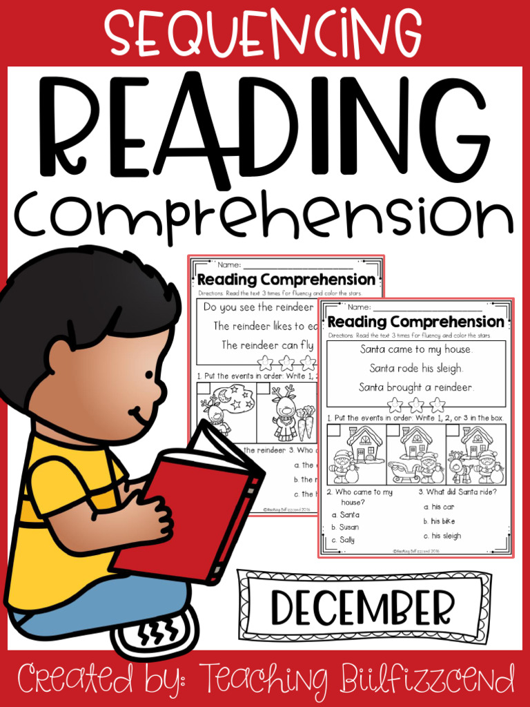 December Sequencing Reading Comprehension | PDF