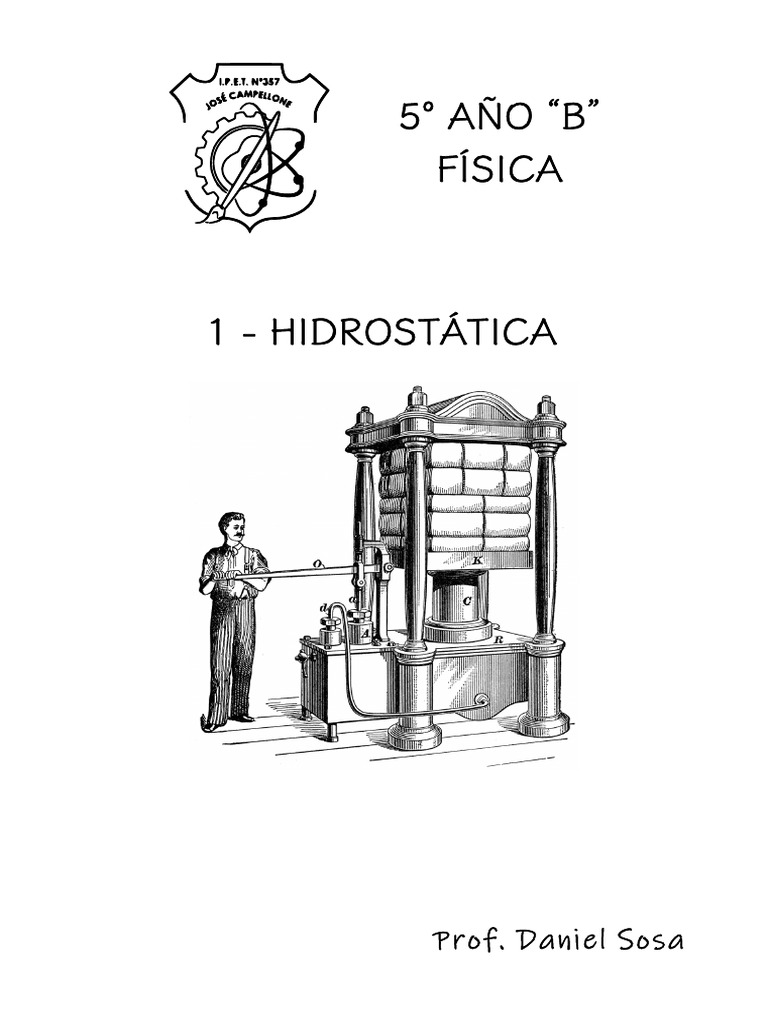 1 Hidrostatica - 5º B | PDF