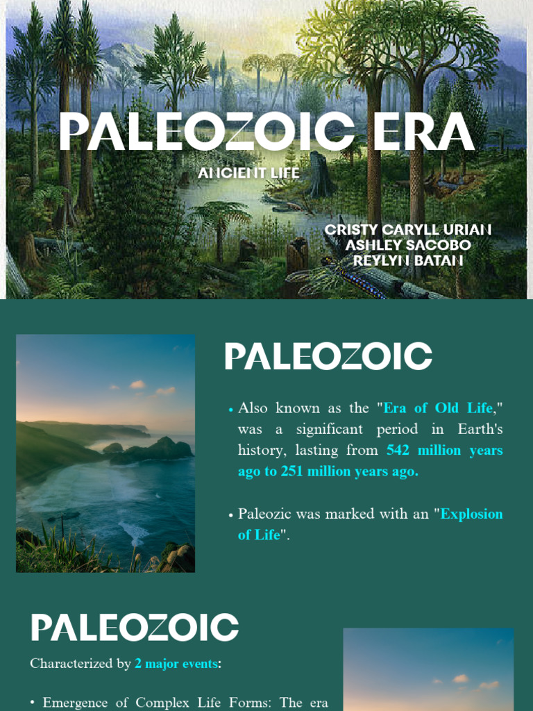 Paleozoic Era: Life and Extinction | PDF | Earth Sciences