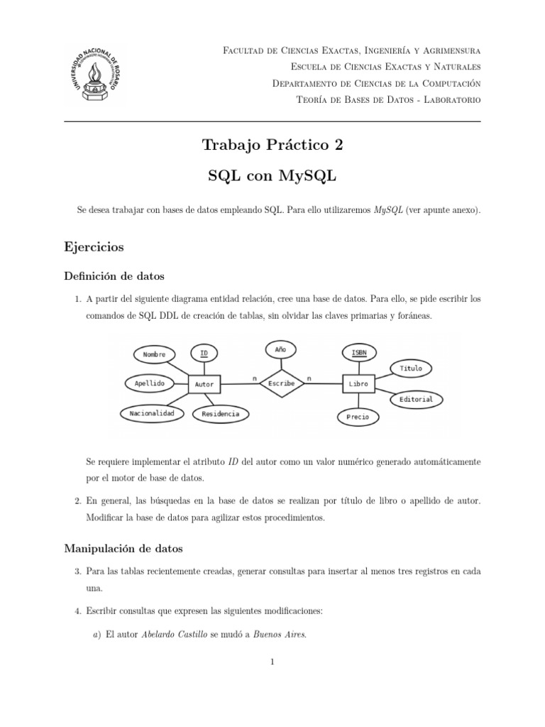 TP2 | PDF | SQL | Bases de datos