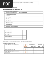 ZIMRA Rev 2 Form for Tax Registration | PDF | Taxes | Value Added Tax