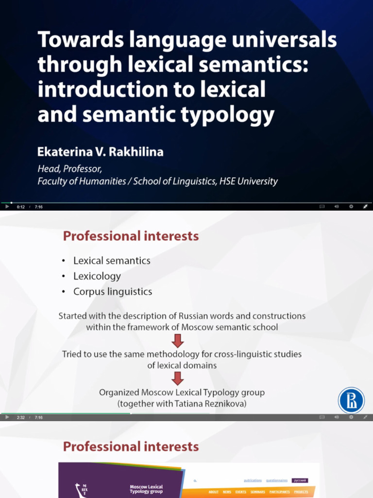 Cross-Linguistic Lexical Typology Insights | PDF | Lexicon | Linguistics