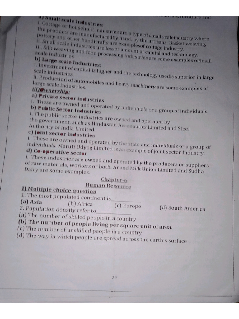 Social Class 8 Work | PDF