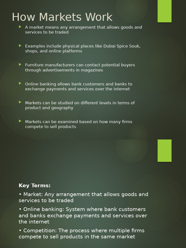 CH - 5 The Role of Markets in Allocating Resources | PDF