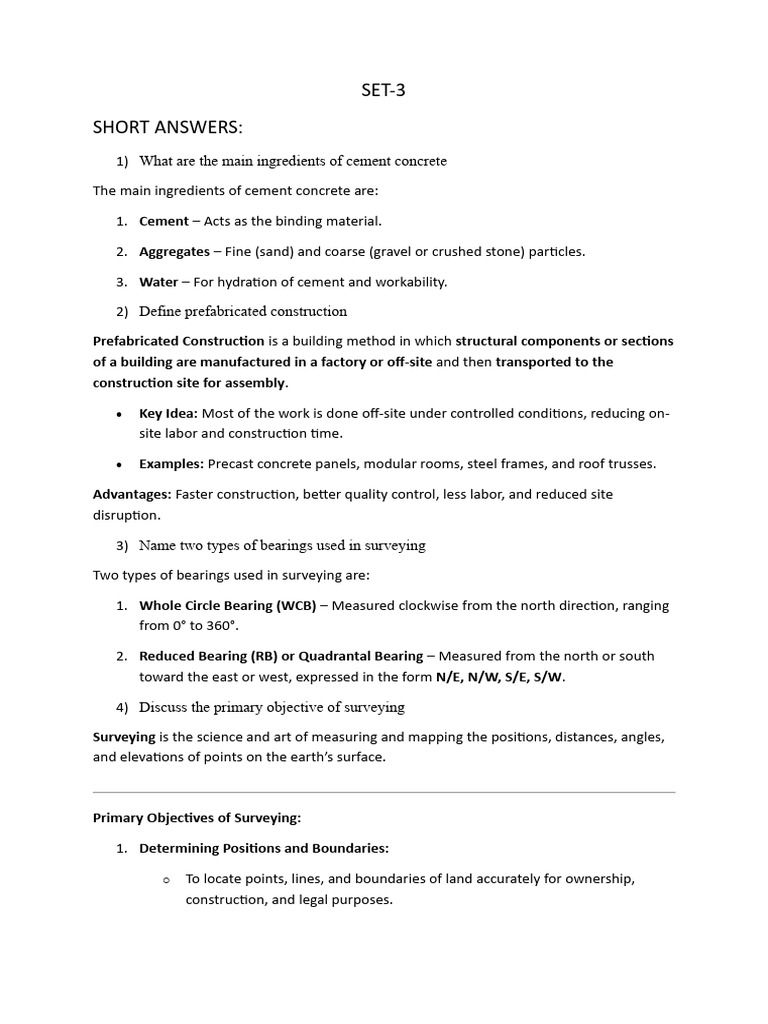 BCME SET-3 | PDF | Geotechnical Engineering | Tunnel