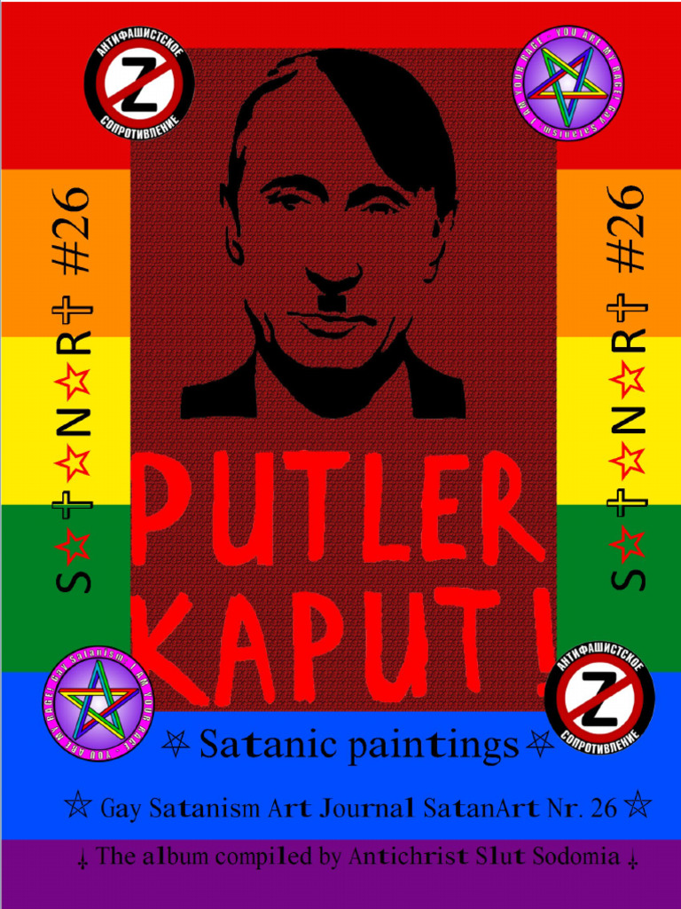 Vladimir Putin Is Kaput! The Face of Vladimir Putin, The Leader of The ...