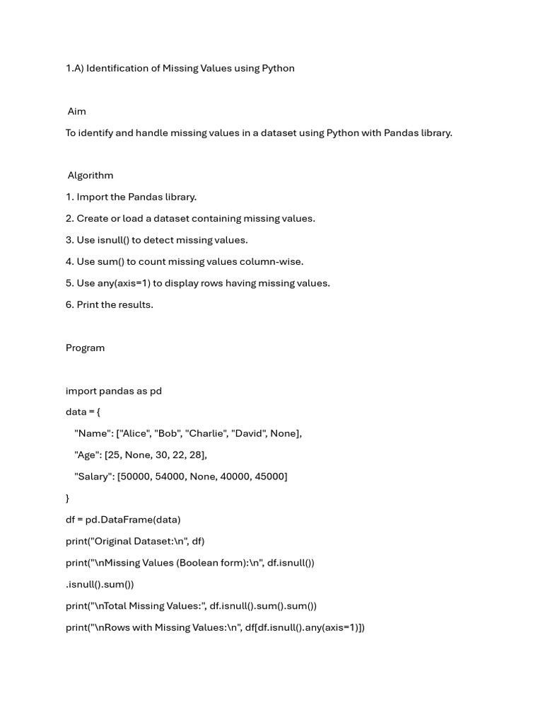 Program 1 | PDF