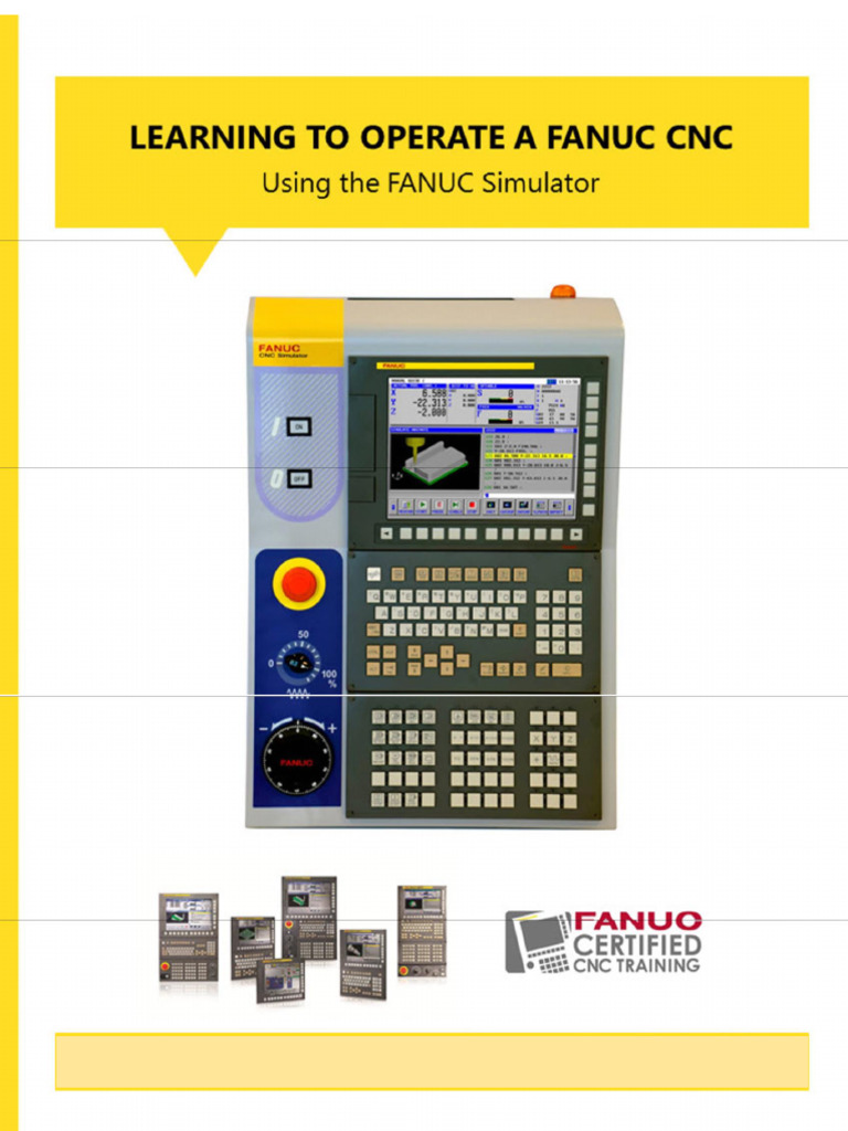 FANUC CNC Control Panel Basics | PDF | Computer Keyboard | Computing
