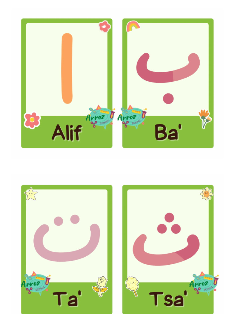 Flash Card Huruf Hijaiyah Pages 1-15 - Flip PDF Download - FlipHTML5 | PDF