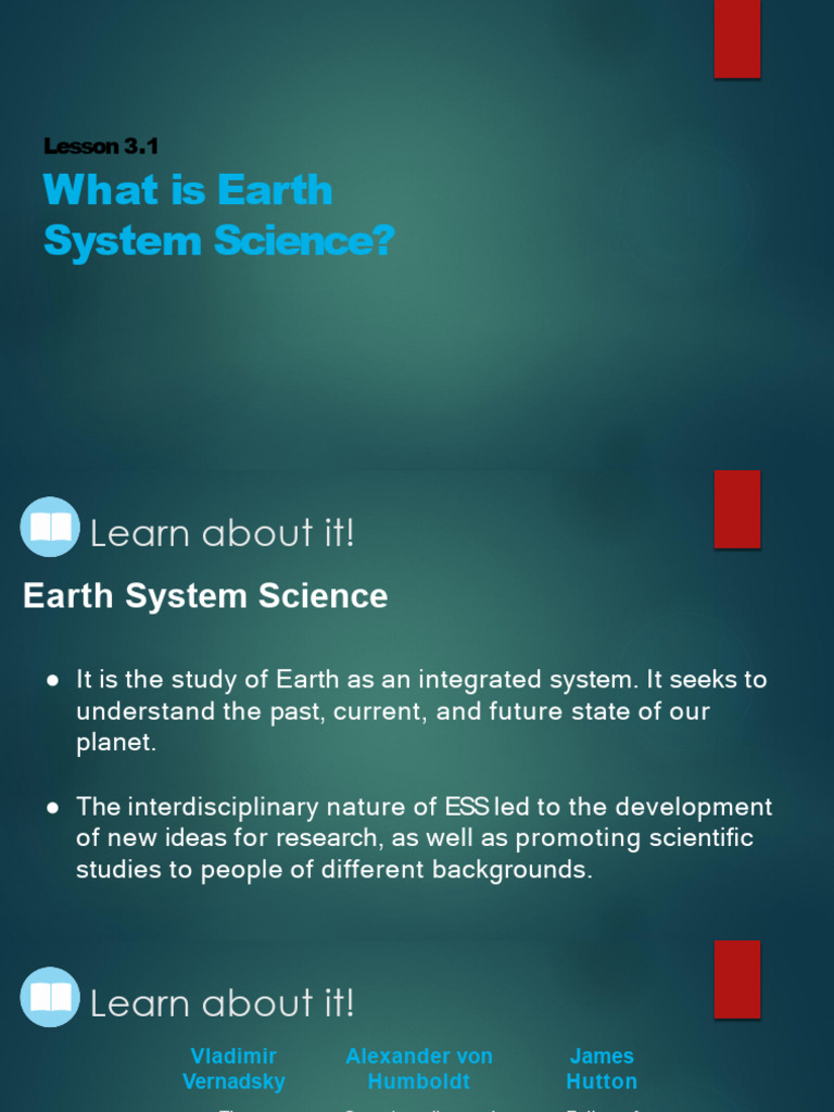 Earth System Science | PDF