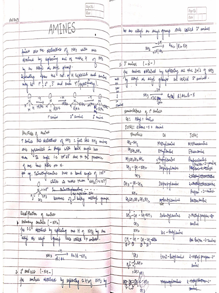 Amines | PDF