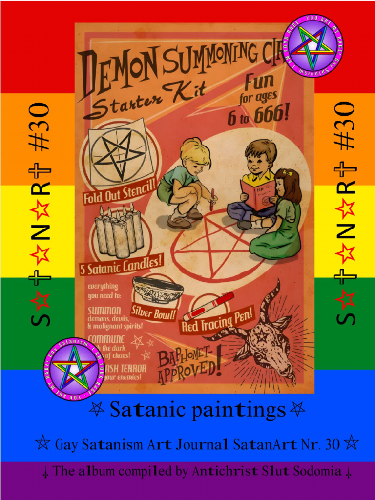 Satanic Spiritualization of Children. Children's Satanism. Satan Spirit ...