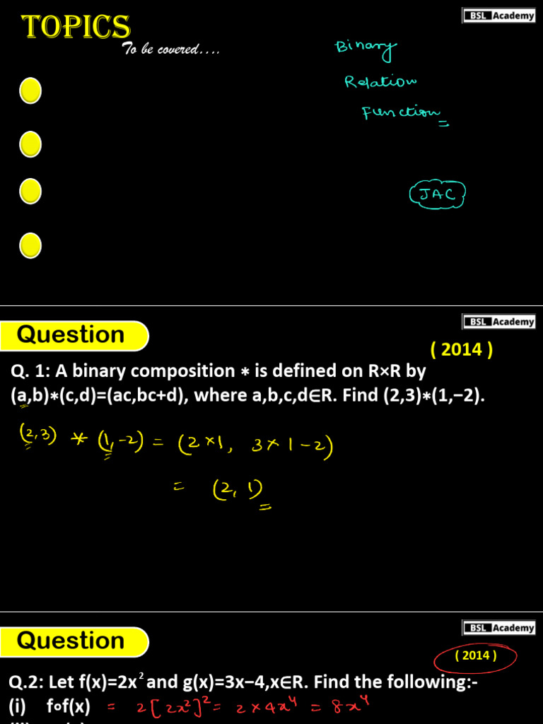 Math Lec 3relation and Function - 251012 - 231109 | PDF | Mathematical ...