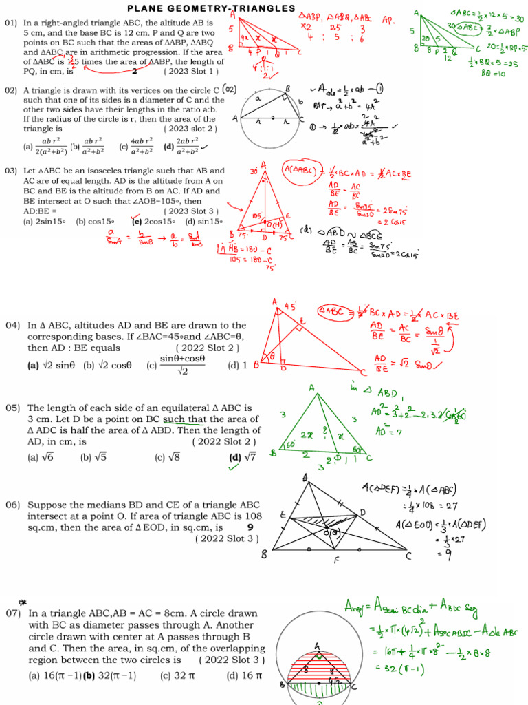 Cat - Geometry 3 | PDF