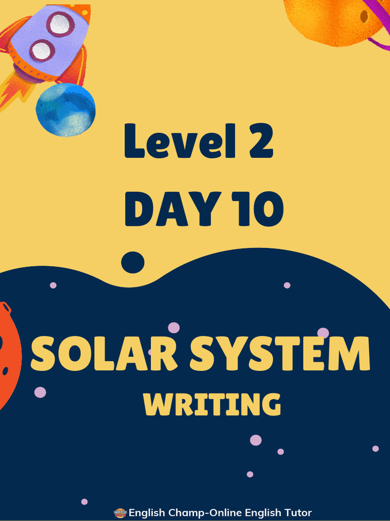 Solar System Writing and Activities Guide | PDF | Planets | Solar System