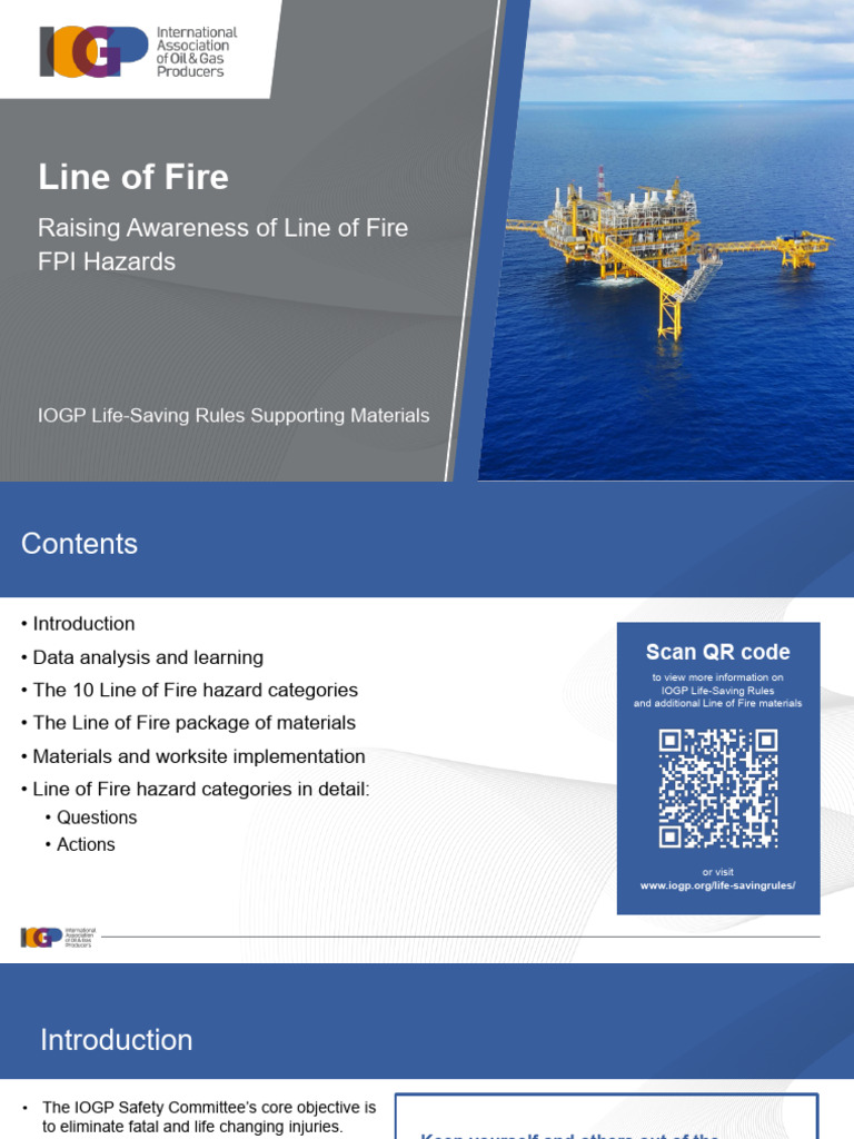 Line of Fire Safety Awareness Guide | PDF | Hazards | Fire Safety