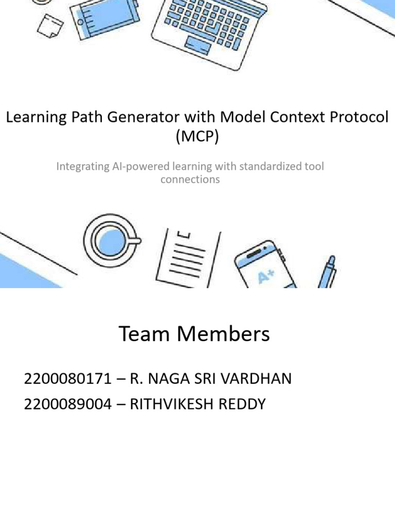 Learning Path Generator With MCP | PDF