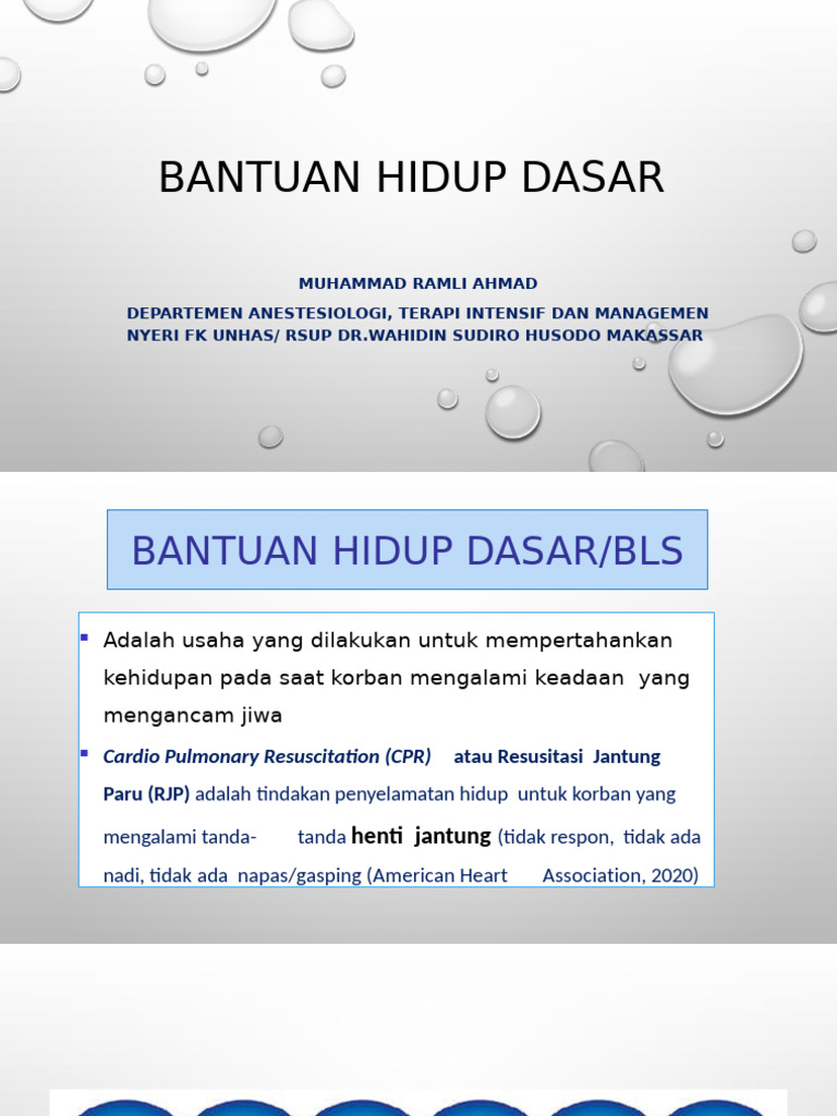 Logo BLS dan Prosedur CPR | PDF
