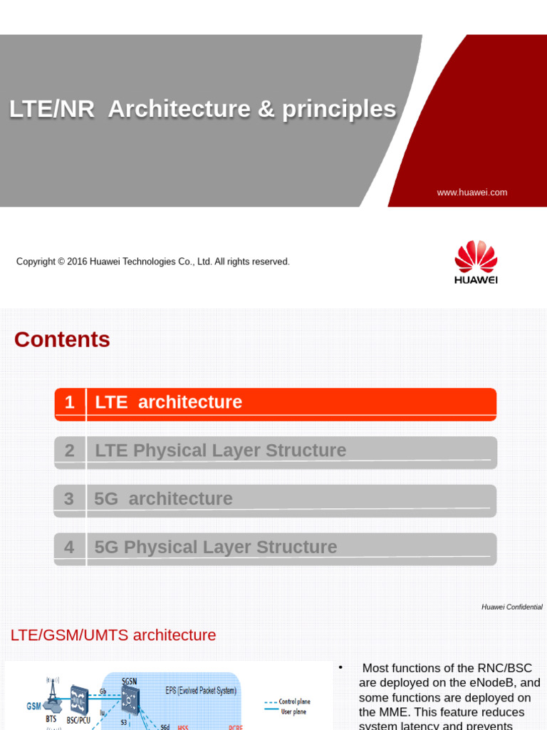 LTE NR Architecture Principles | PDF | Orthogonal Frequency Division Multiplexing | Lte ...