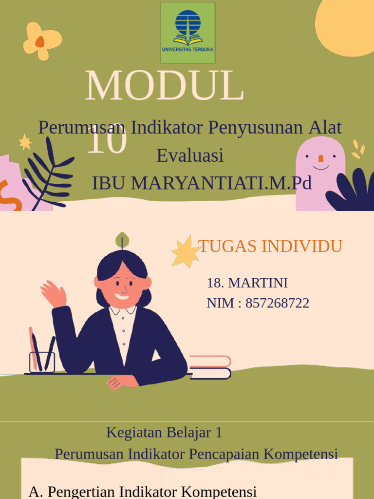 Modul 10 Desain Kurikulum Kb.1 | PDF