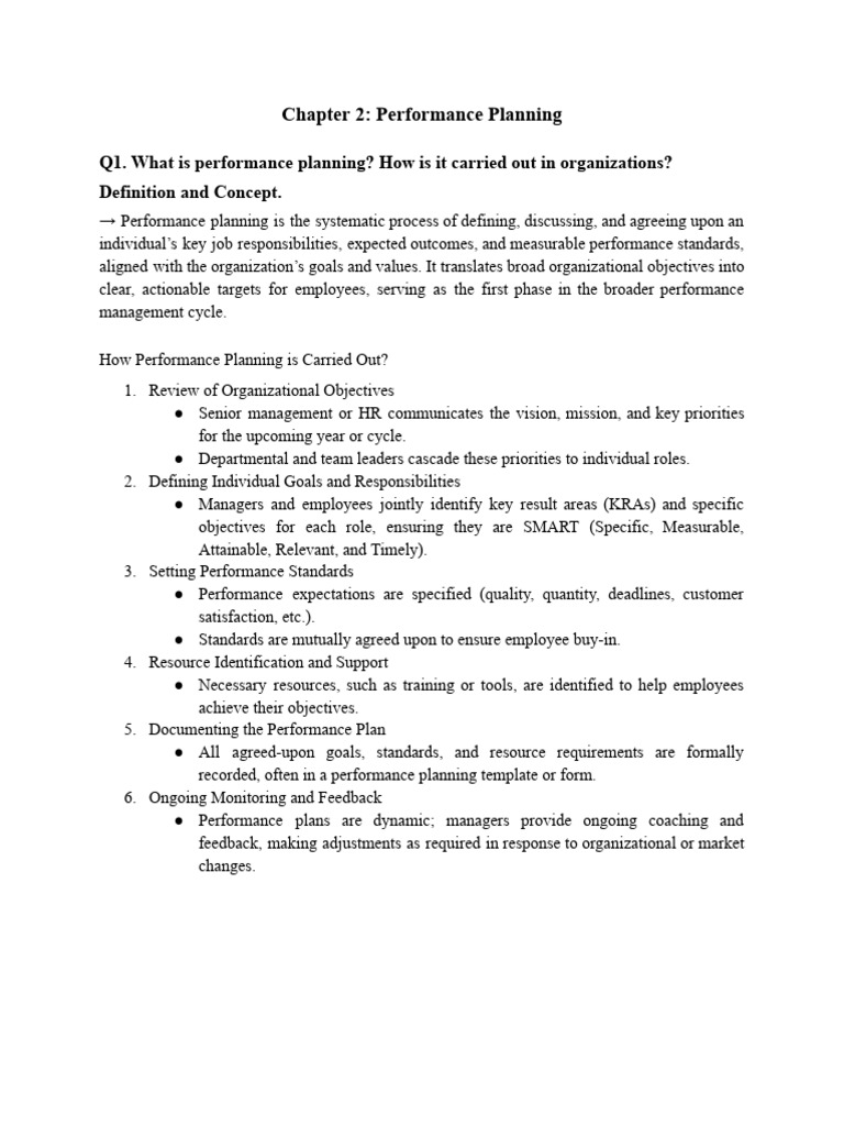 PMS (1) | PDF | Goal | Performance Appraisal