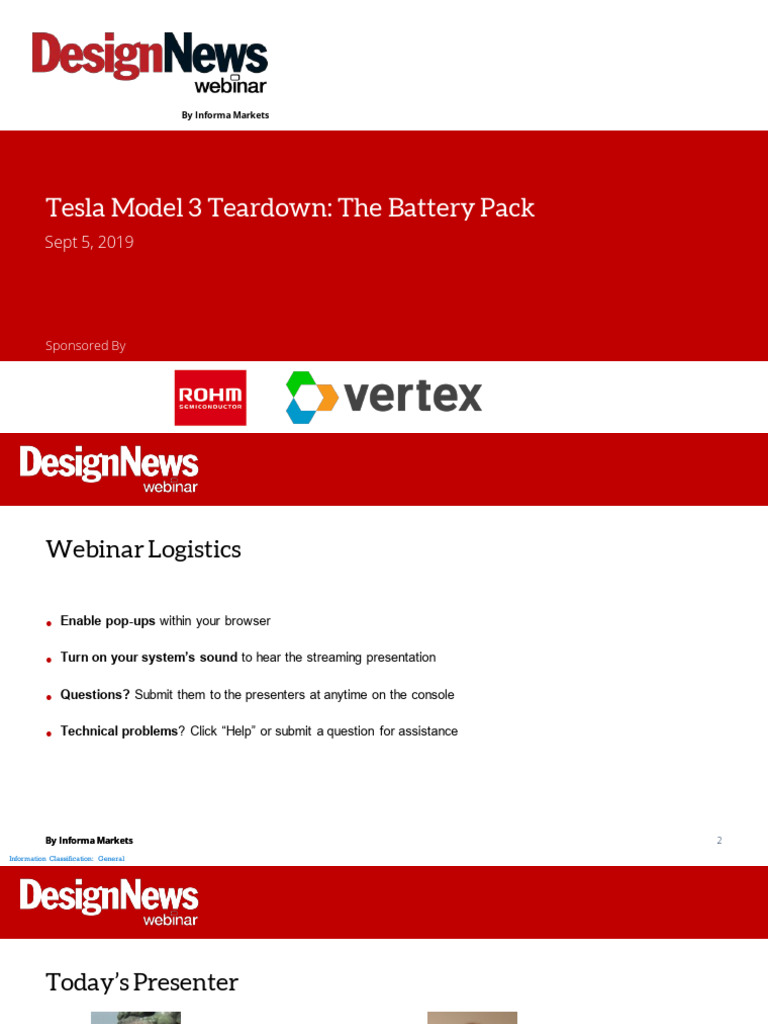 Tesla Model 3 Battery Pack Teardown | PDF | Battery Charger | Electricity