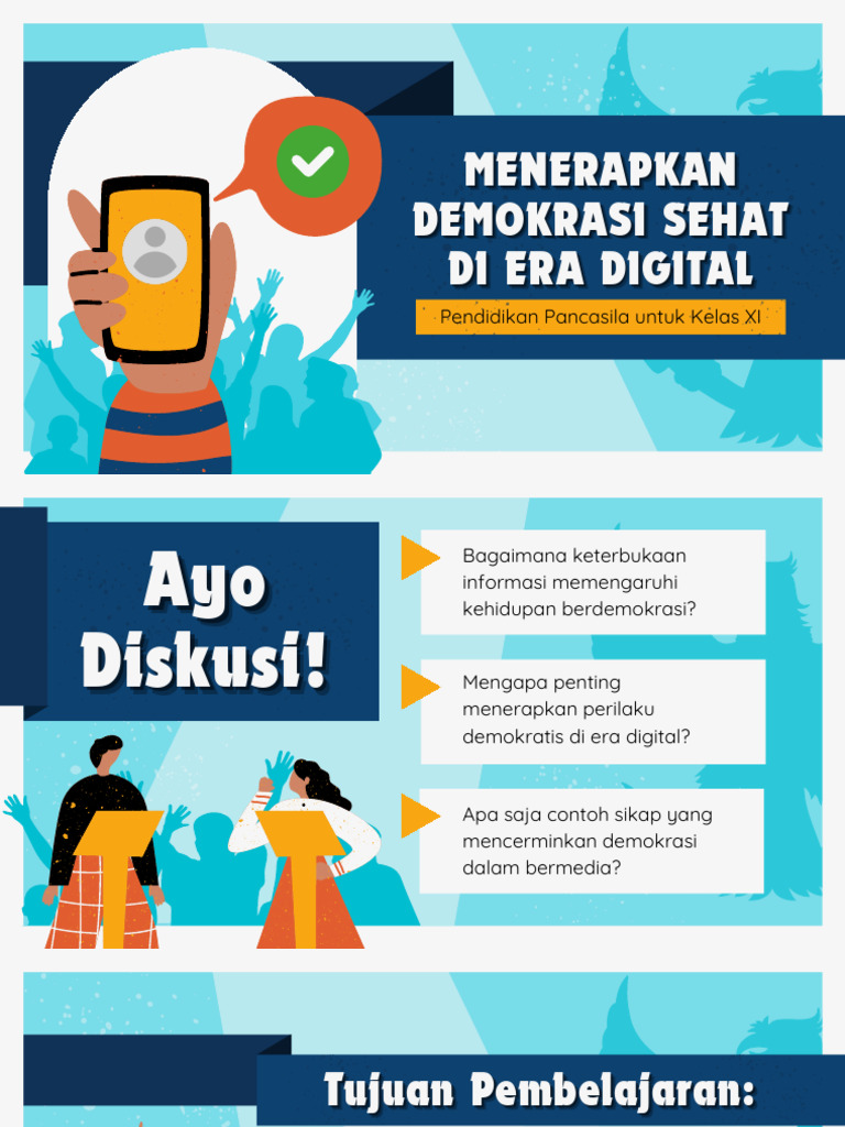 Menerapkan Demokrasi Sehat Digital | PDF
