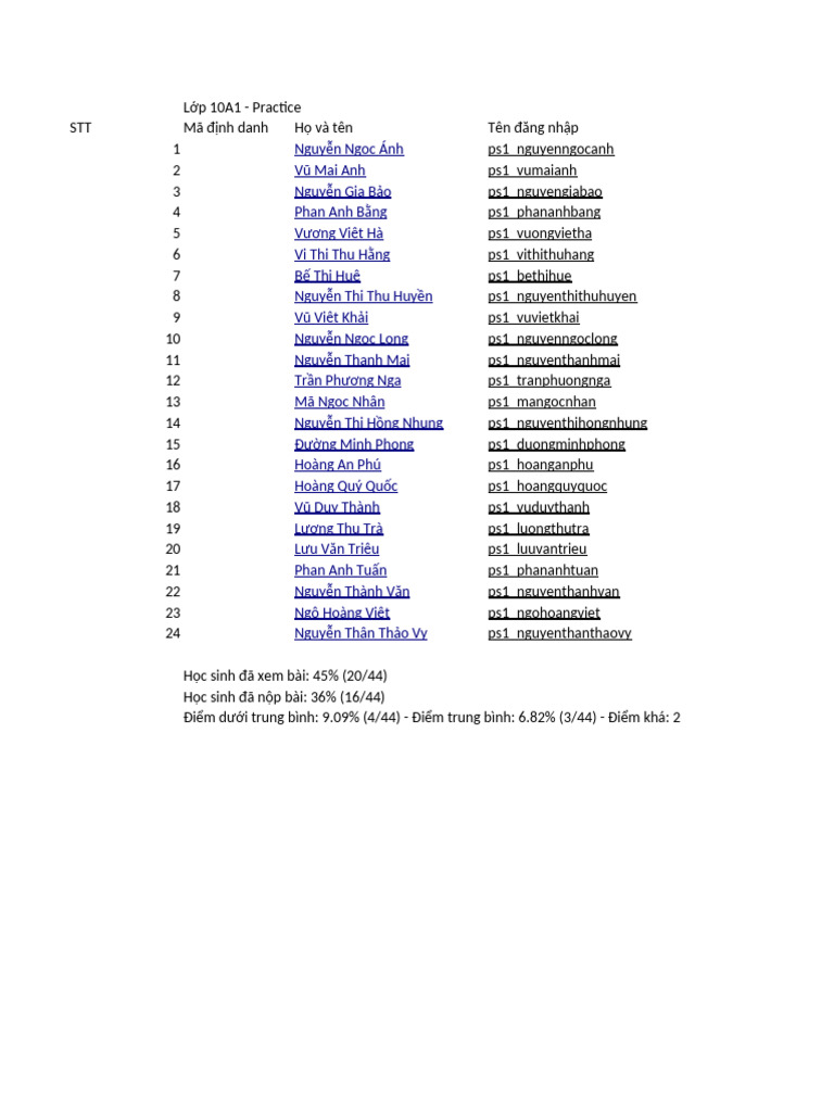 10A1 Practice | PDF