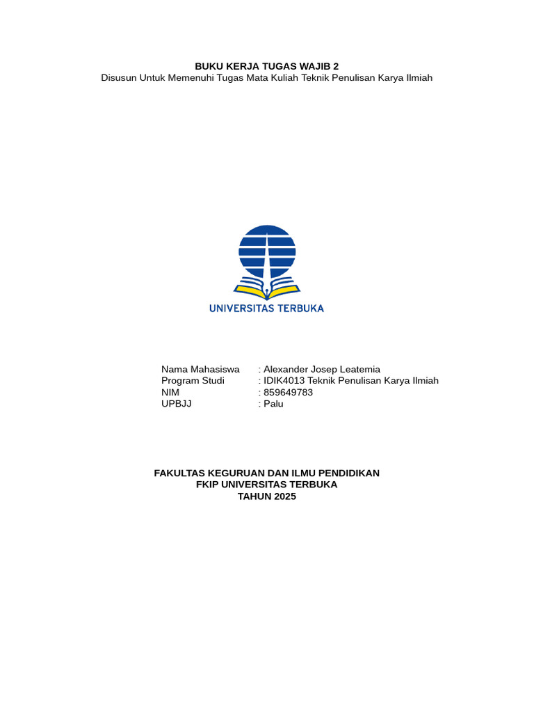 Tugas Wajib 2_Alexander | PDF