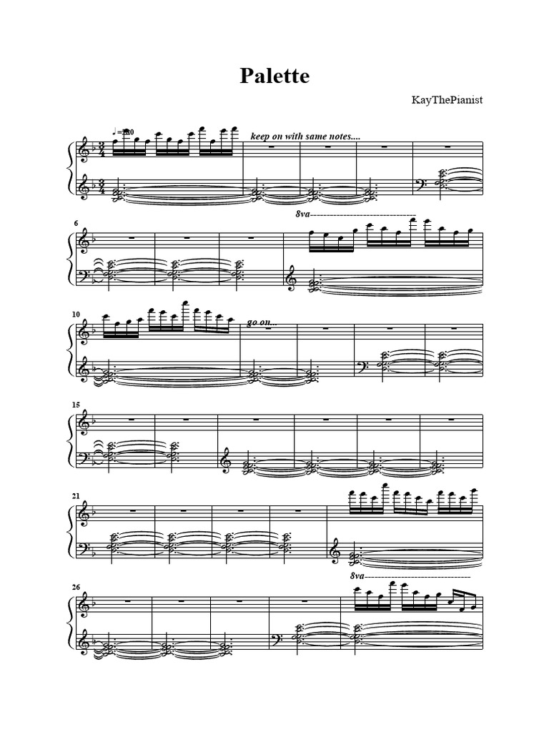 Megurine Luka - Palette | PDF