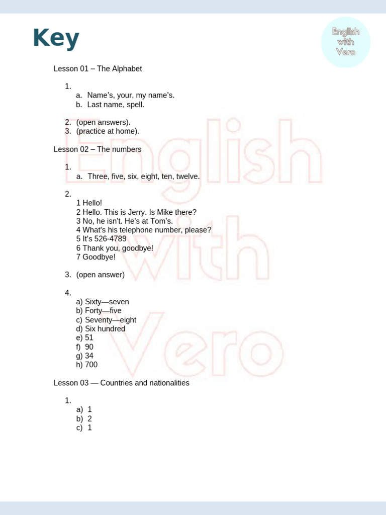 Key Answers of The Homeworks - EWV (Autoguardado) | PDF