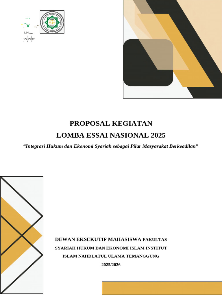 Proposal Lomba Essai 3,5 | PDF