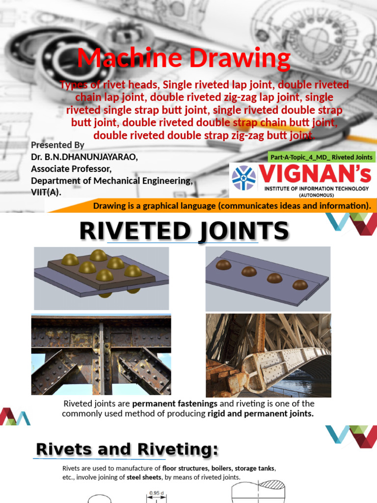 Types of Riveted Joints Explained | PDF | Rivet | Mechanical Engineering