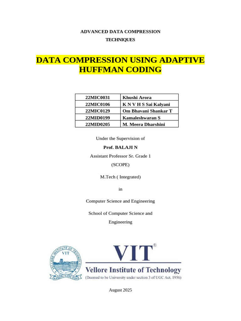 Data Compression Review | PDF | Code | Data Compression